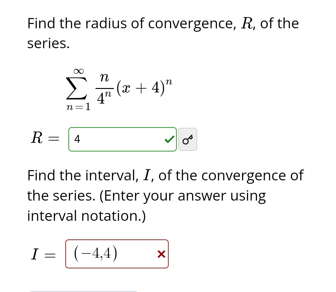 Solved Find the radius of ﻿convergence, R, of | Chegg.com