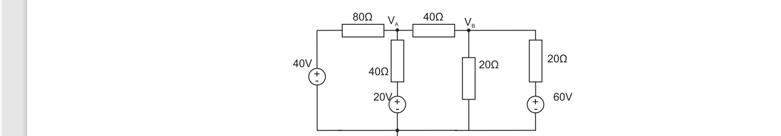 Solved Using the method of nodal potentials, write down the | Chegg.com
