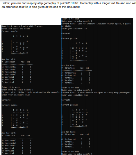 Solved First of all, check the .txt files shared with you. | Chegg.com