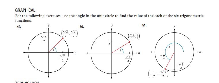 Solved GRAPHICAL For the following exercises, use the angle | Chegg.com