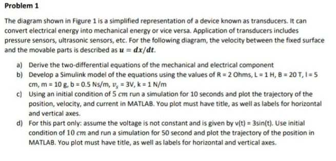 Solved Problem 1 The diagram shown in Figure 1 is a | Chegg.com
