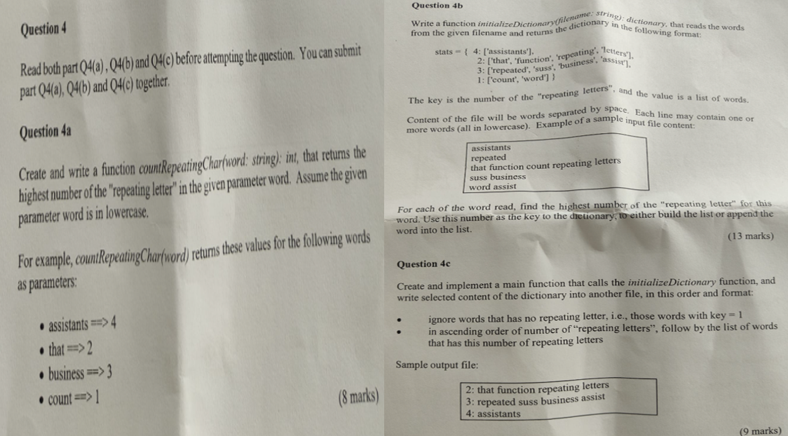 Solved Question 4 Read both part Q4(a),Q4(b) and Q4(c) | Chegg.com