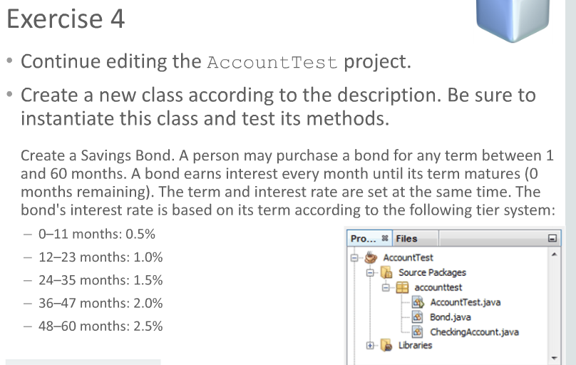 Solved Exercise 2 Create A New Java Project Create An 8430