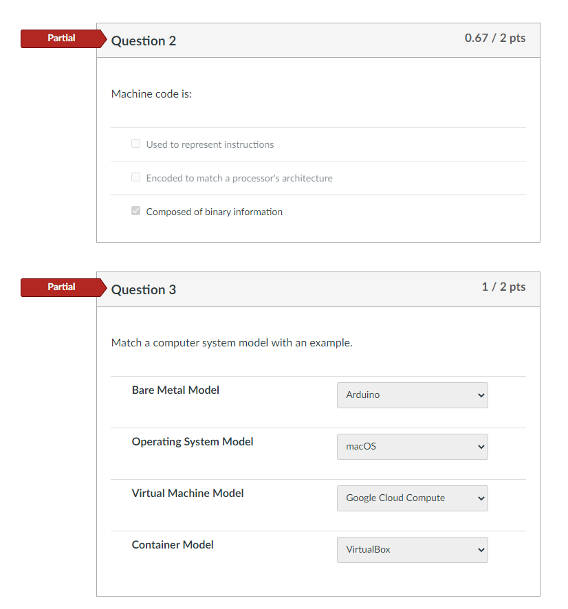Solved Incorrect Question 1 0/2 pts RAM is: Also called main | Chegg.com