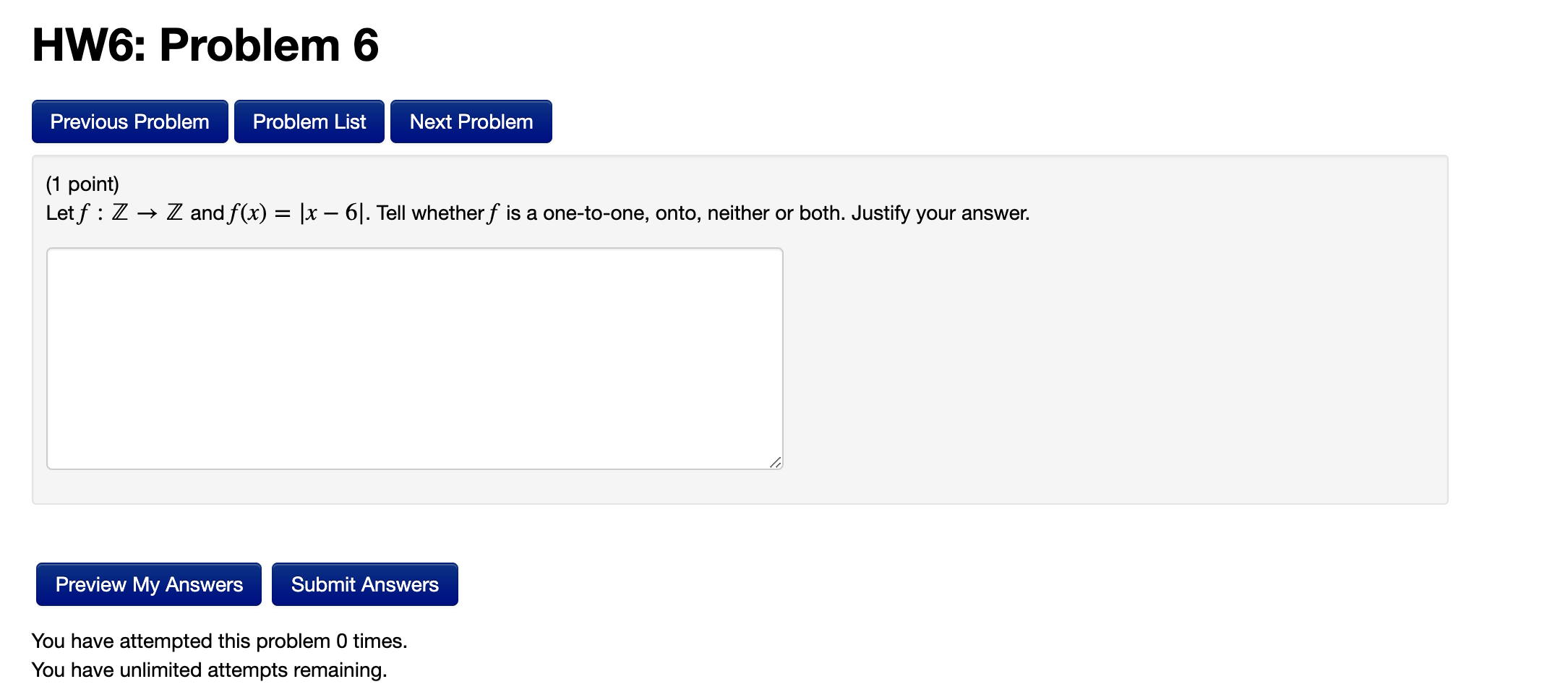 Solved HW6: Problem 6 Previous Problem Problem List Next | Chegg.com