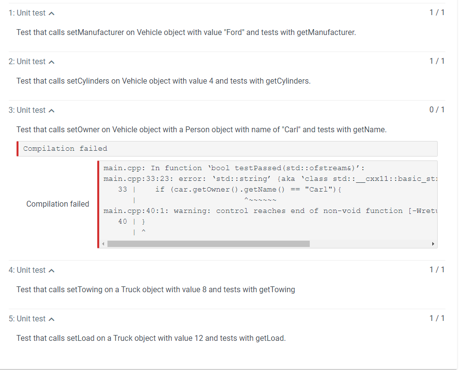 Code in C++, Fix the following | Chegg.com