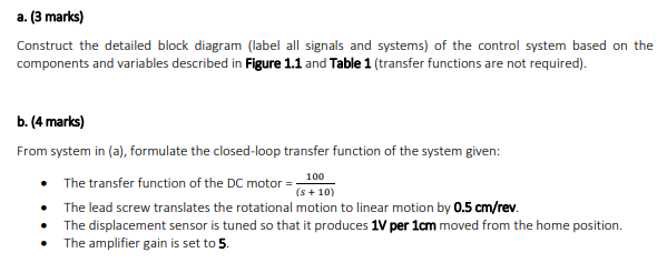 Solved Figure 1.1 illustrates an automatic tool head | Chegg.com