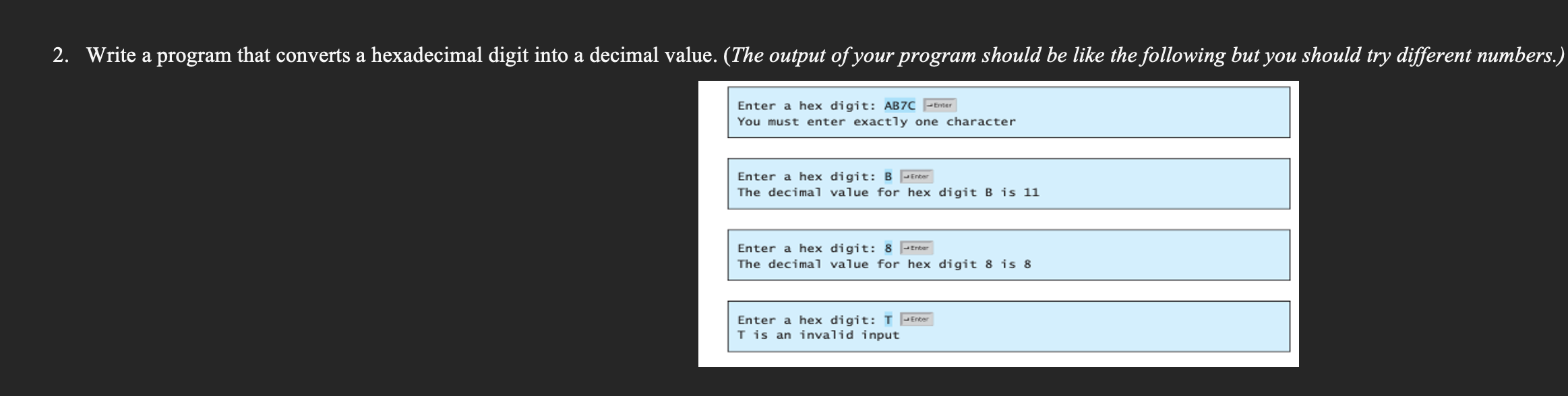 Solved 1. Write a program that uses “printf' to display a | Chegg.com