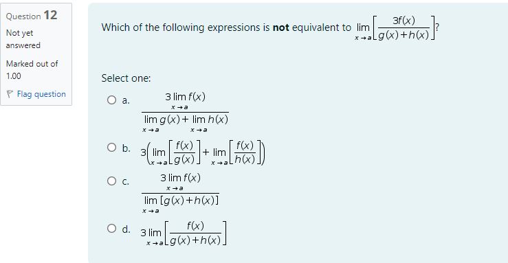 Solved Given f(x)=x,g(x)=x4, and h(x)=x+1, find | Chegg.com