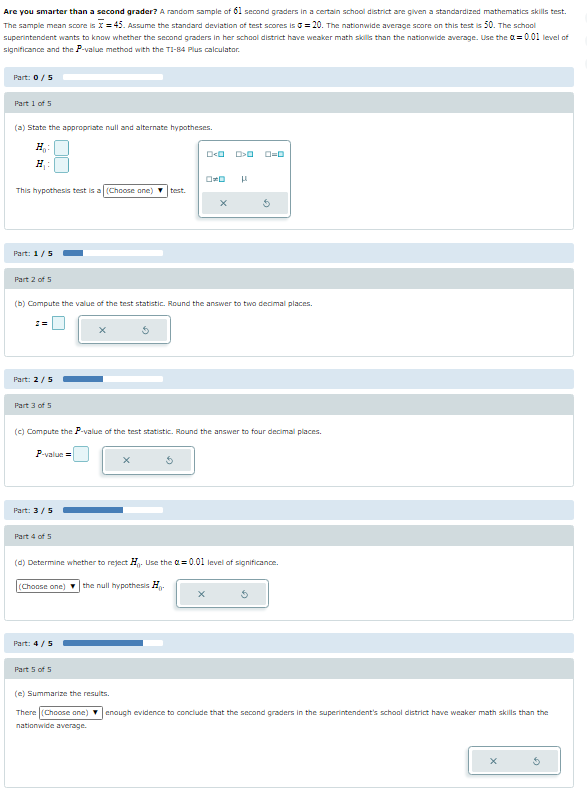 Solved Are you smarter than a second grader? A random sample | Chegg.com