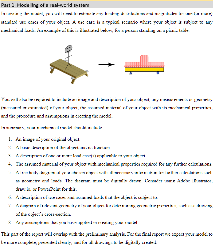 Solved this is the object a table of length 1800mm, height | Chegg.com