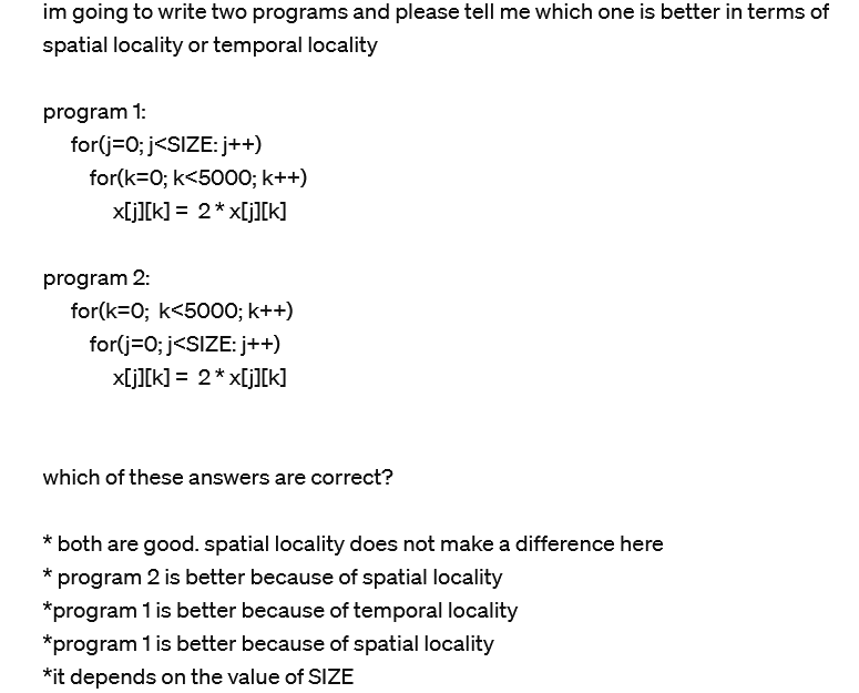 Solved im going to write two programs and please tell me | Chegg.com