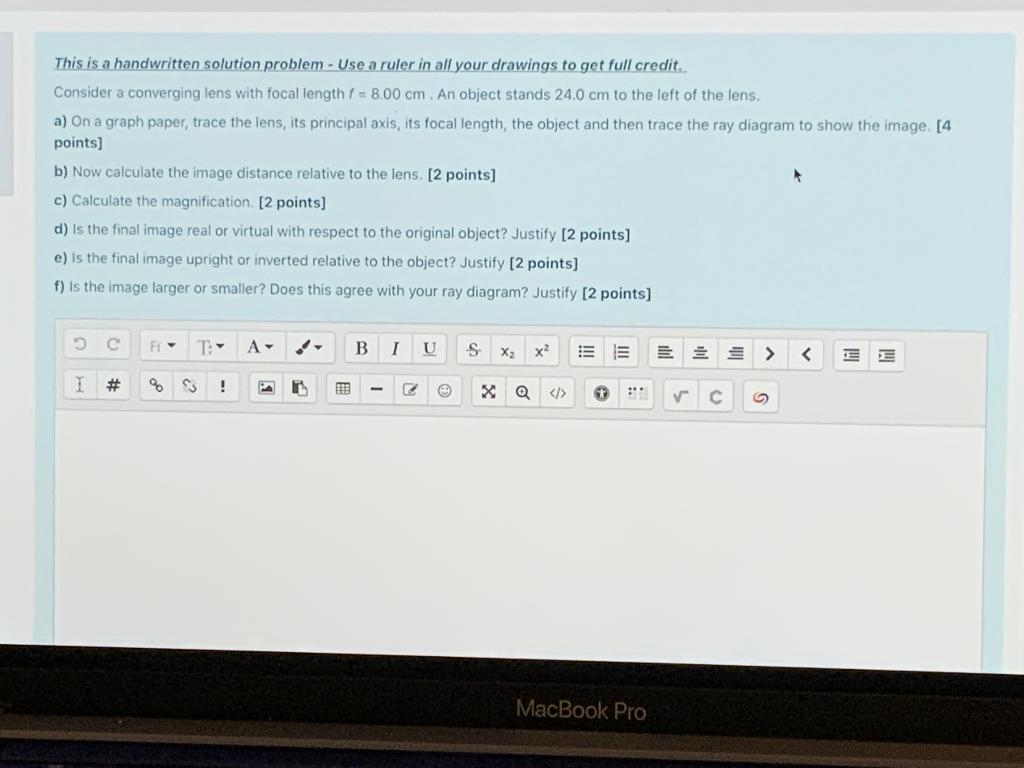 Solved This is a handwritten solution problem - Use a ruler | Chegg.com