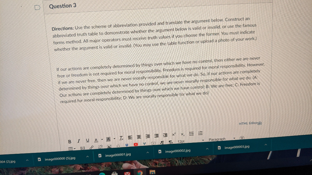 Solved Question 3 Directions: Use the scheme of abbreviation | Chegg.com
