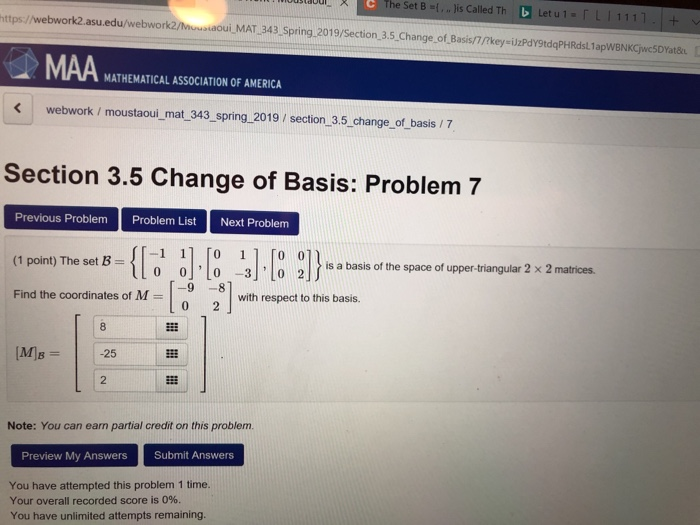 Solved ttps/webwork2.asu.edu/webwork2/moustaoui MAT, 343 | Chegg.com