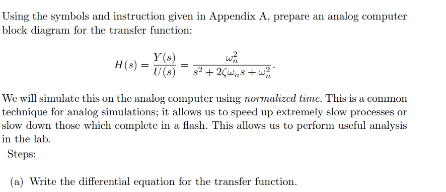 Solved Using the symbols and instruction given in Appendix | Chegg.com