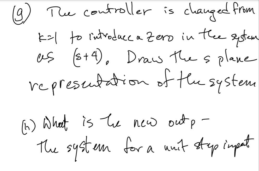 Solved o for the system ç R(S X 3 st3) (a) if k=1 what is | Chegg.com