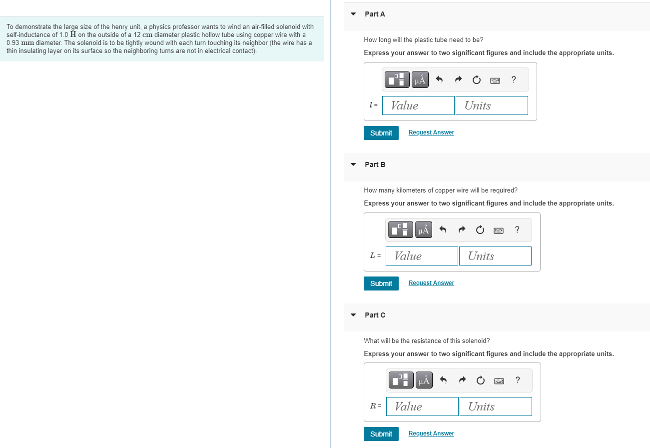Solved To demonstrate the large size of the henry unit, a | Chegg.com