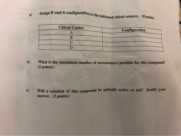 Solved Q18. Consider the molecule with formula CisHzFN;Os | Chegg.com