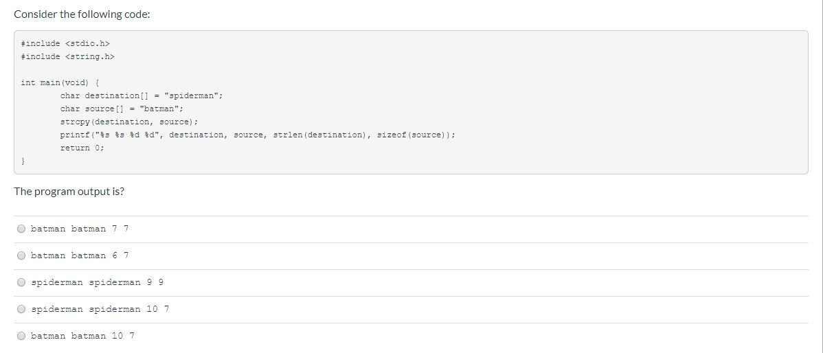 Solved Consider the following code: #include #include int | Chegg.com