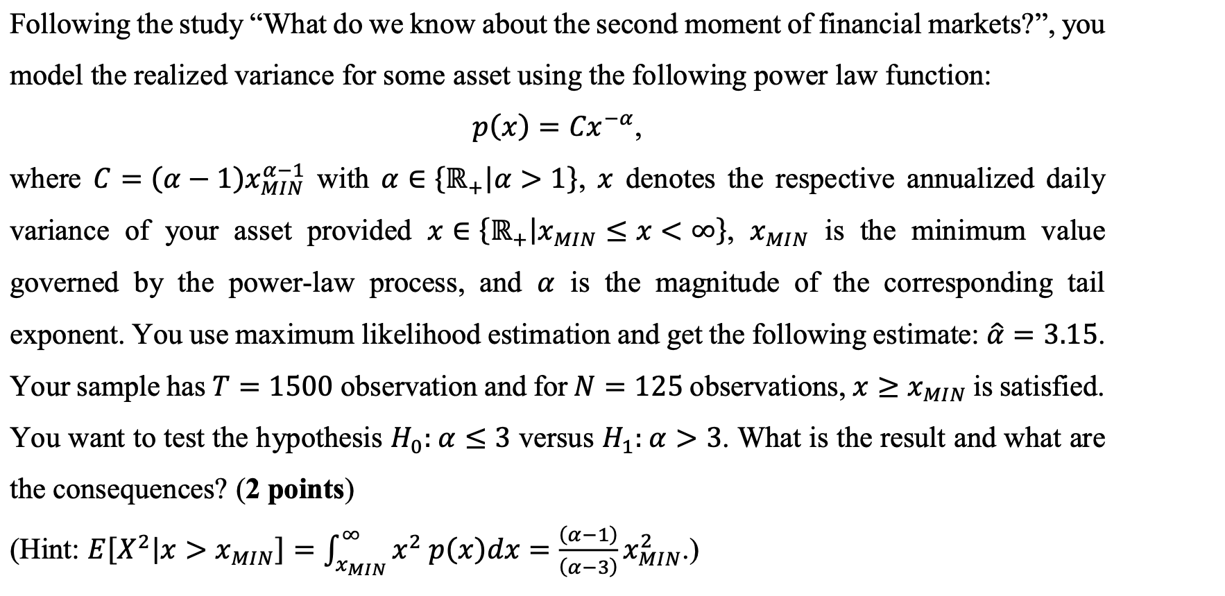 Solved Following the study "What do we know about the second | Chegg.com