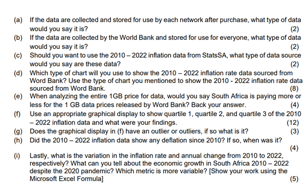 Solved (a) ﻿If the data are collected and stored for use by | Chegg.com