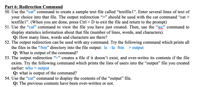 Solved Lab: Practicing Linux Command - OpenSUSE Answer the | Chegg.com