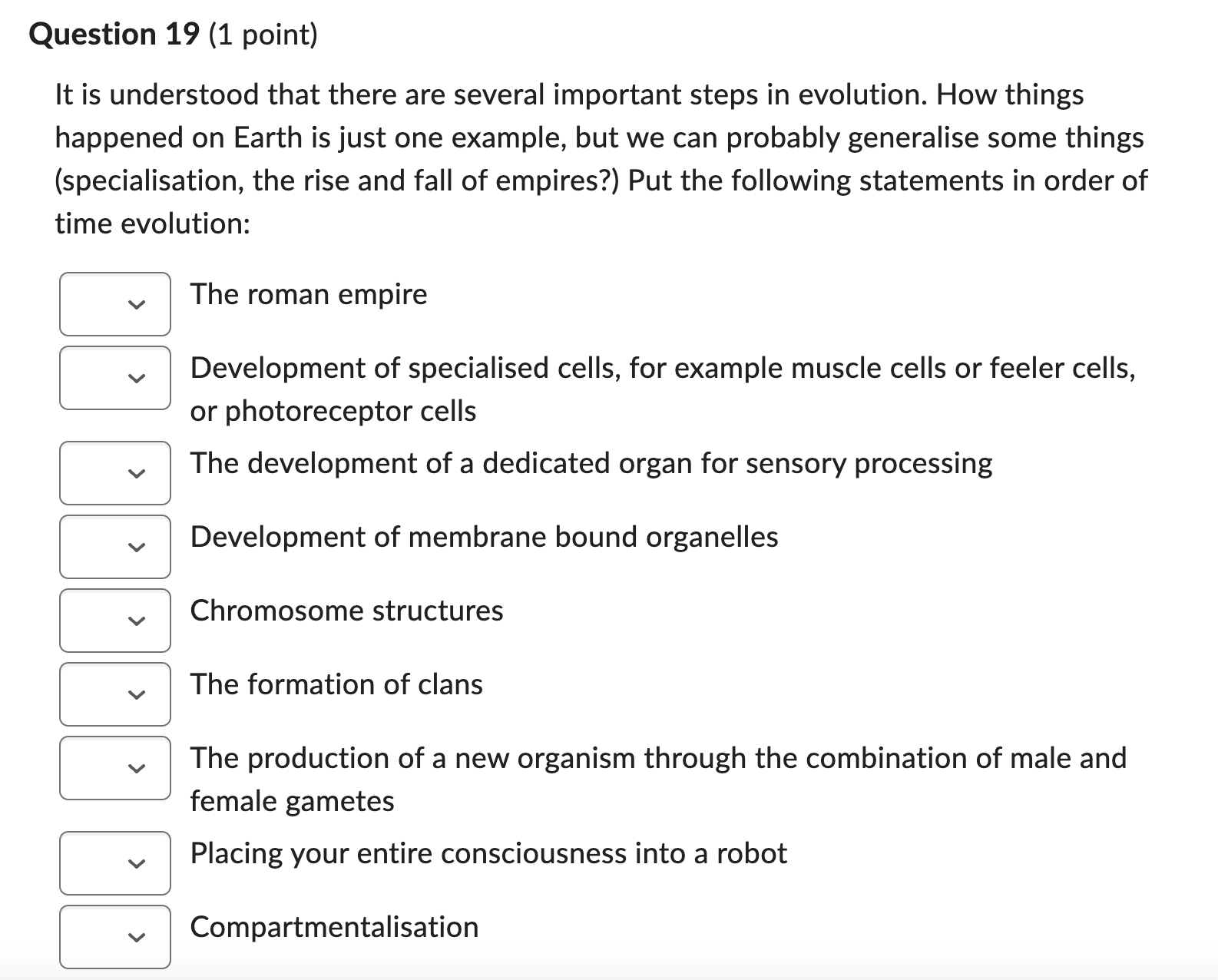 Solved Question 19 (1 point)It is understood that there are | Chegg.com Solved Question 19 (1 point)It is understood that there are | Chegg.com