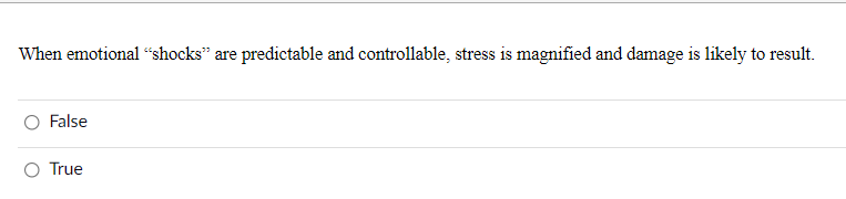 Solved When emotional "shocks" are predictable and | Chegg.com