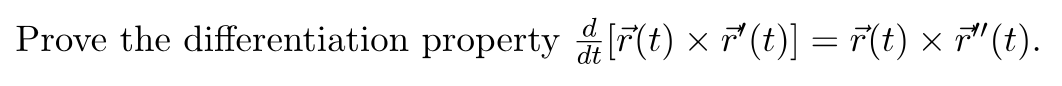 Solved Prove the differentiation property | Chegg.com