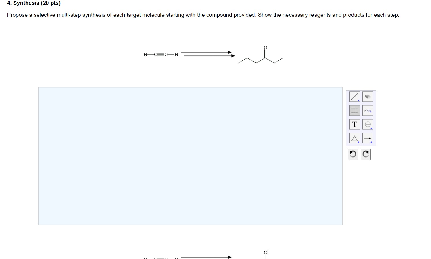 Solved Propose a selective multi-step synthesis of each | Chegg.com