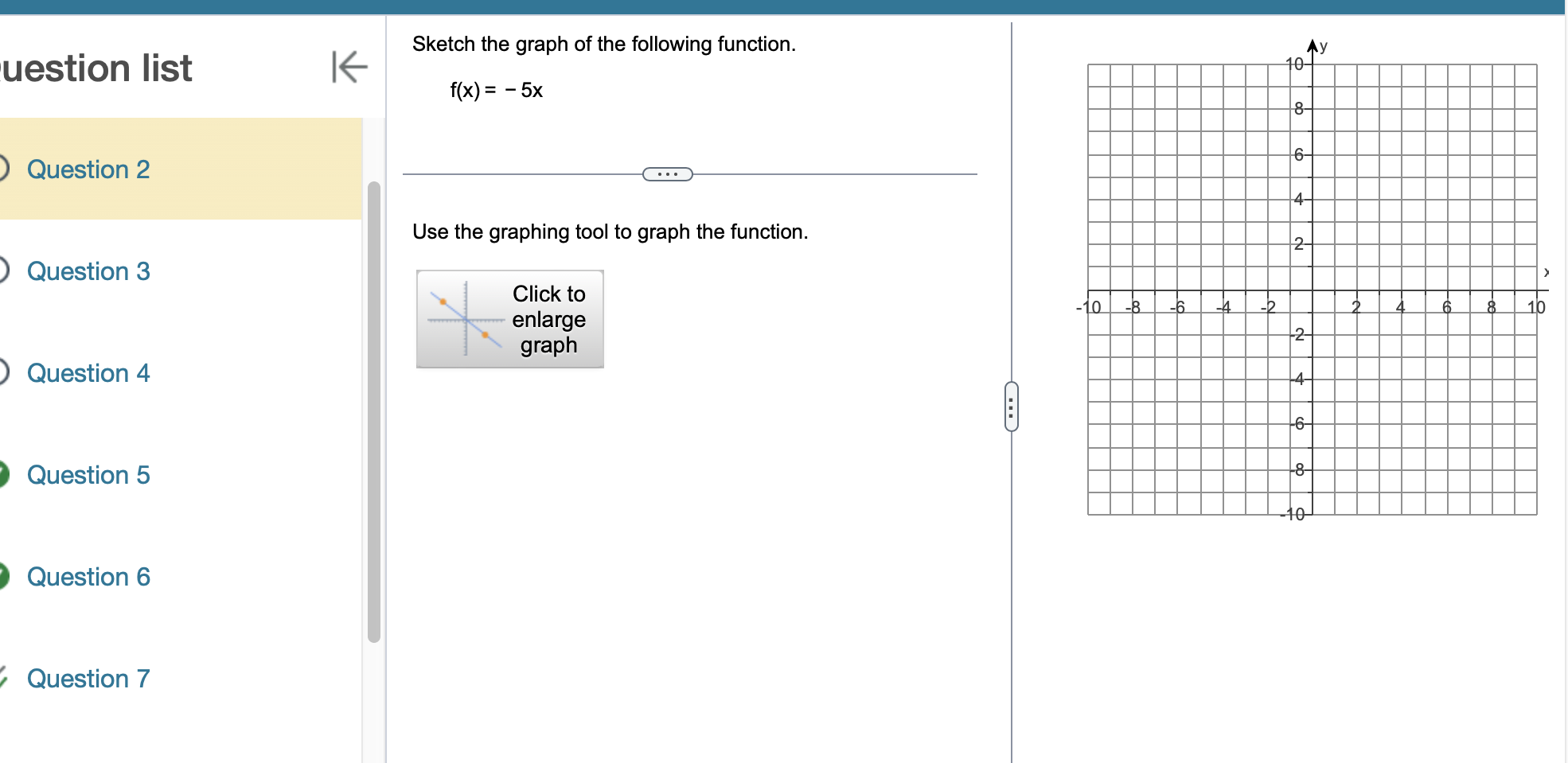 Solved uestion listQuestion 2Question 3Question 4Question | Chegg.com