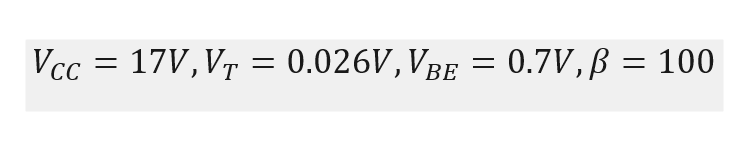 Solved A) Perform DC analysis of the T1 transistor. Find the | Chegg.com