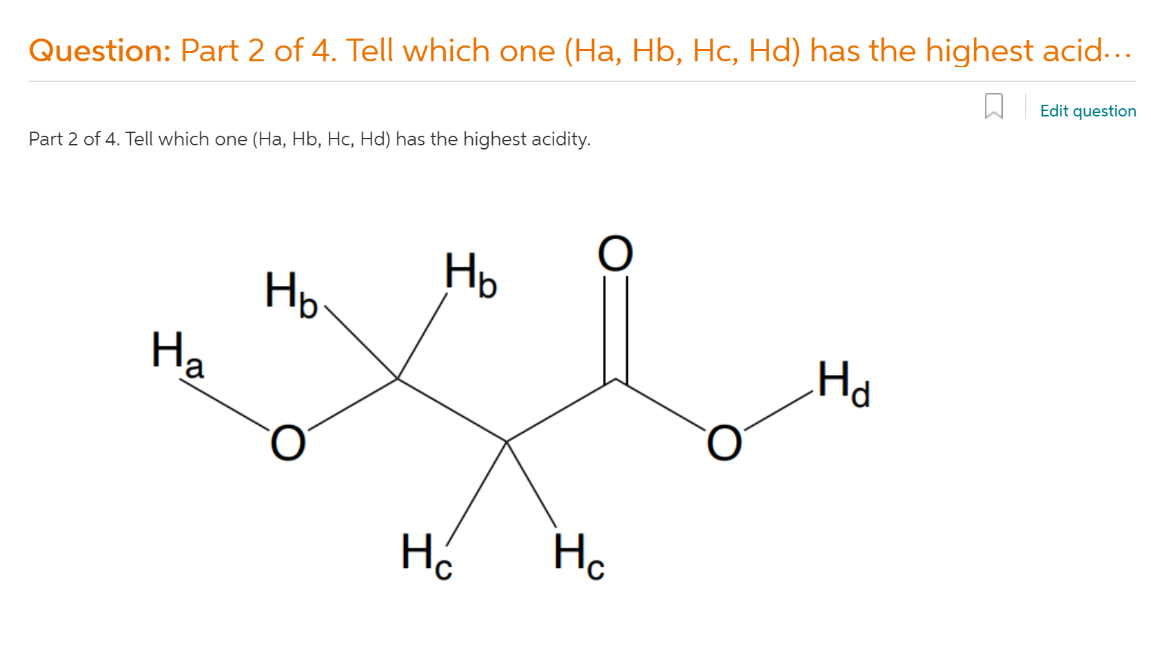 Solved Question: Part 2 of 4. Tell which one (Ha, Hb, Hc, | Chegg.com
