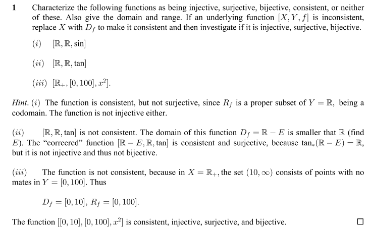 Solved 1 Characterize the following functions as being | Chegg.com