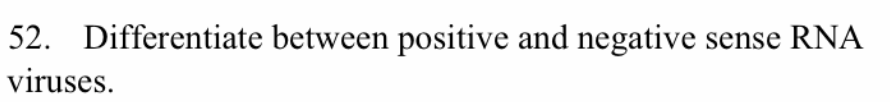 Solved 52. Differentiate between positive and negative sense | Chegg.com