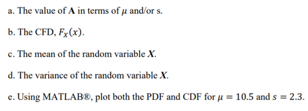 Solved A random variable X is described by its probability | Chegg.com