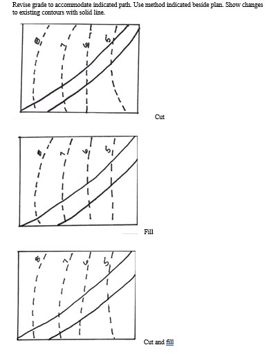 Move existing contours on plans to create requested | Chegg.com