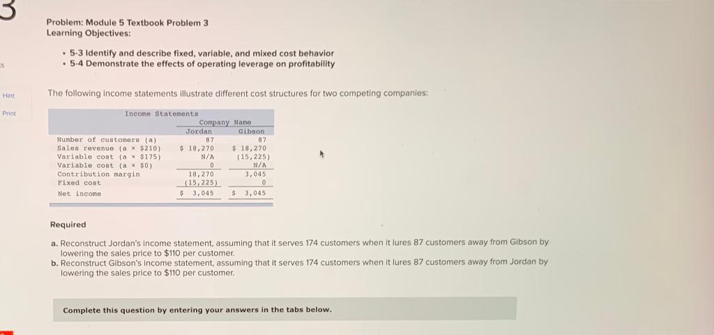 Solved Problem: Module 5 Textbook Problem 3 Learning | Chegg.com