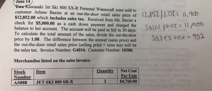Solved How to put this in a journal entry? Sales tax is | Chegg.com