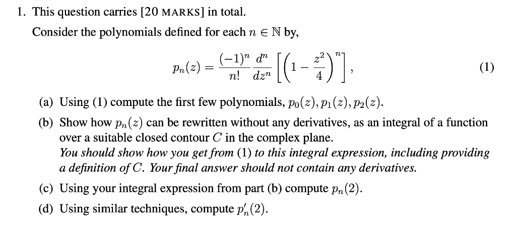 Solved 1. This question carries [ 20MARKS] in total. | Chegg.com