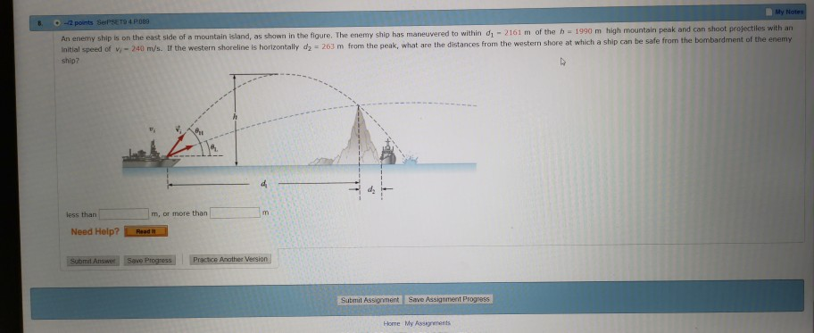 Solved My peak and can shoot projectiles with an An enemy | Chegg.com