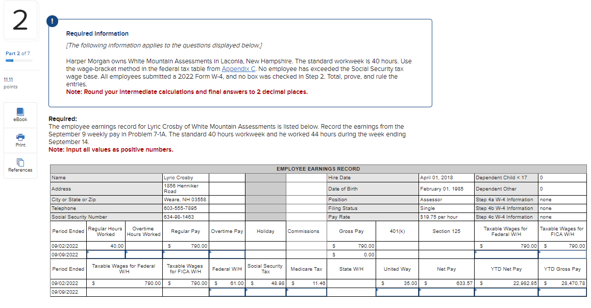 Solved Required Information [The following information | Chegg.com