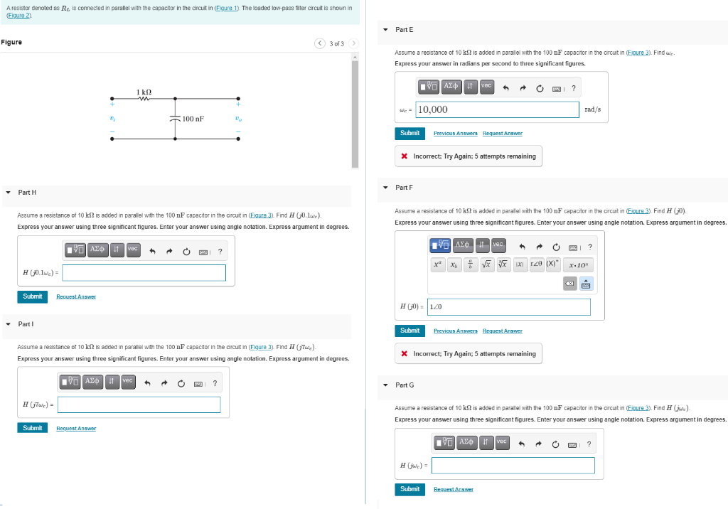 Solved A resistor denoted as R is connected in parallel with | Chegg.com