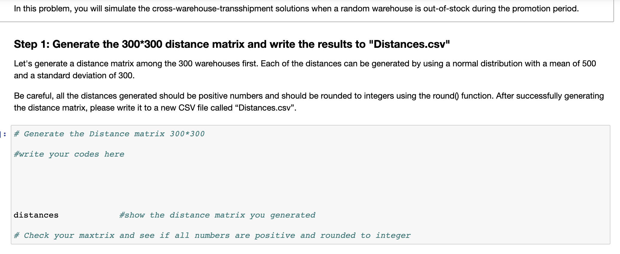Solved In this problem, you will simulate the | Chegg.com