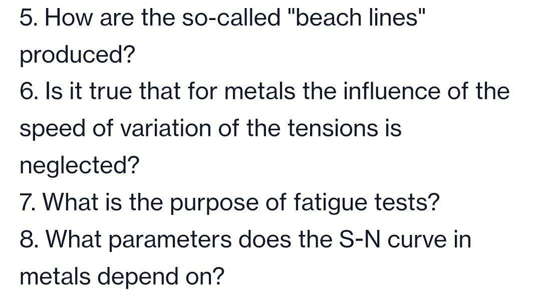 Solved 5. How are the so-called "beach lines" produced? 6. | Chegg.com