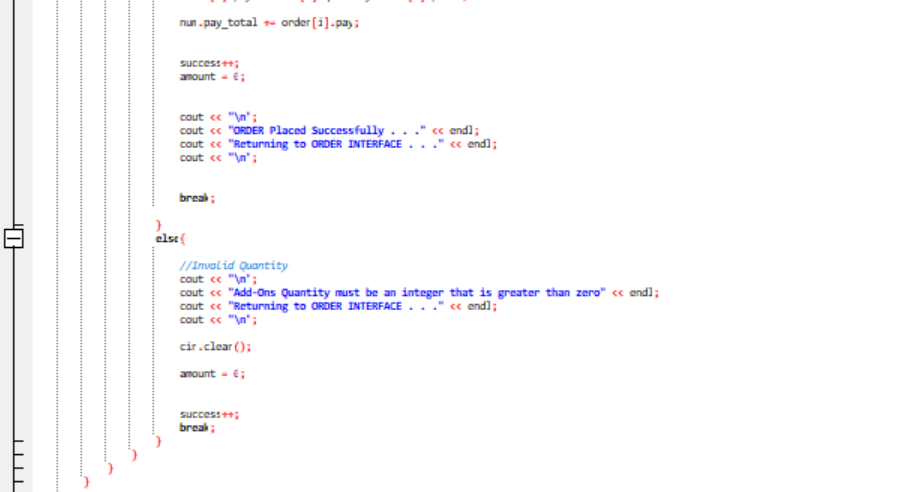 Solved void place_order (MENU menu[], ORDER order[], NUMBER | Chegg.com