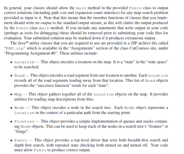 Java needs help, thanks. The provided classes and | Chegg.com