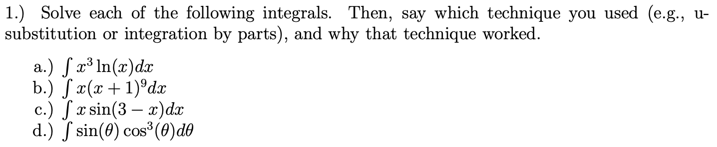 Solved Differntial equations i need help solving these and | Chegg.com