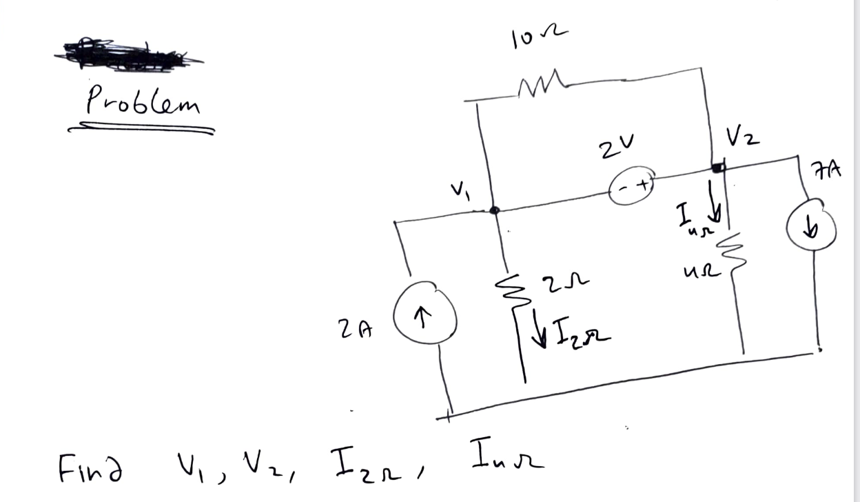 Solved Problemfind V1v2i2Ωi4Ω ﻿using Node Analysis And 5505